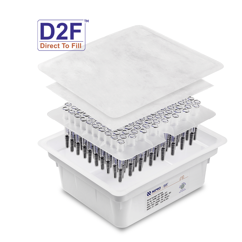 D2F™ Pre-Fillable Glass Syringe System - Silicone Oil-Free | Nipro Pre-fillable Glass Syringe ...